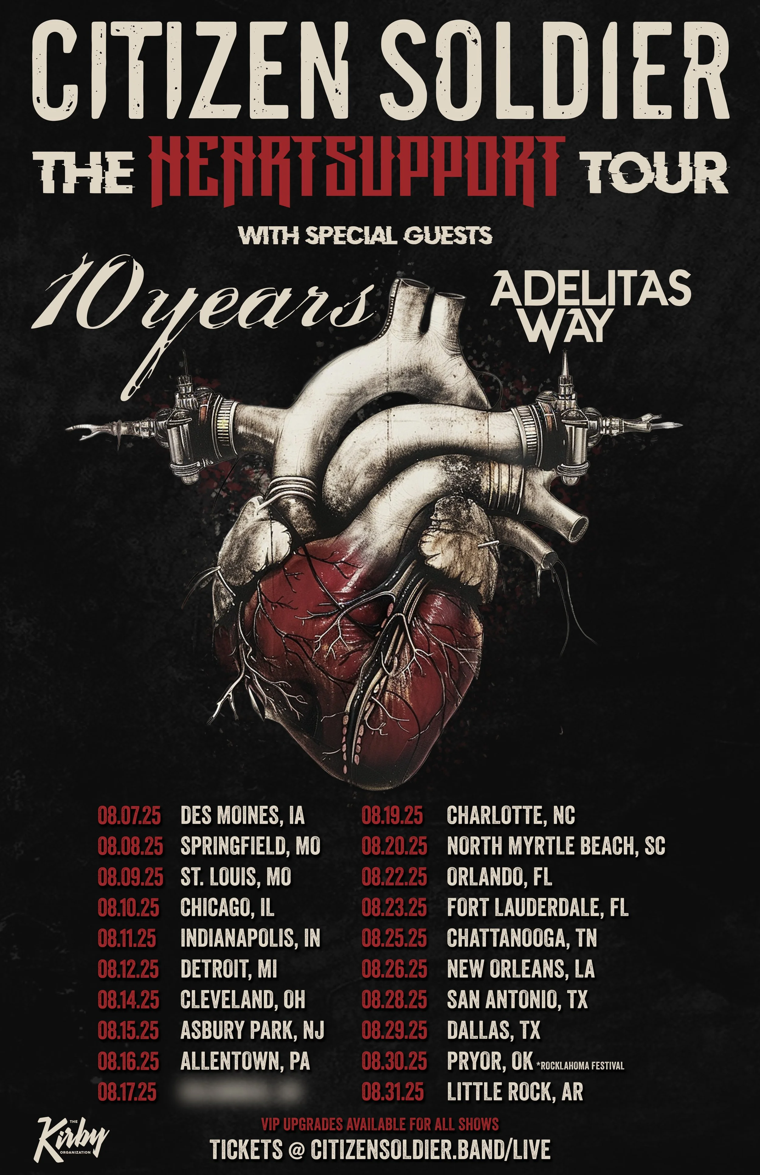 Citizen Soldier announces HeartSupport tour | HeartSupport