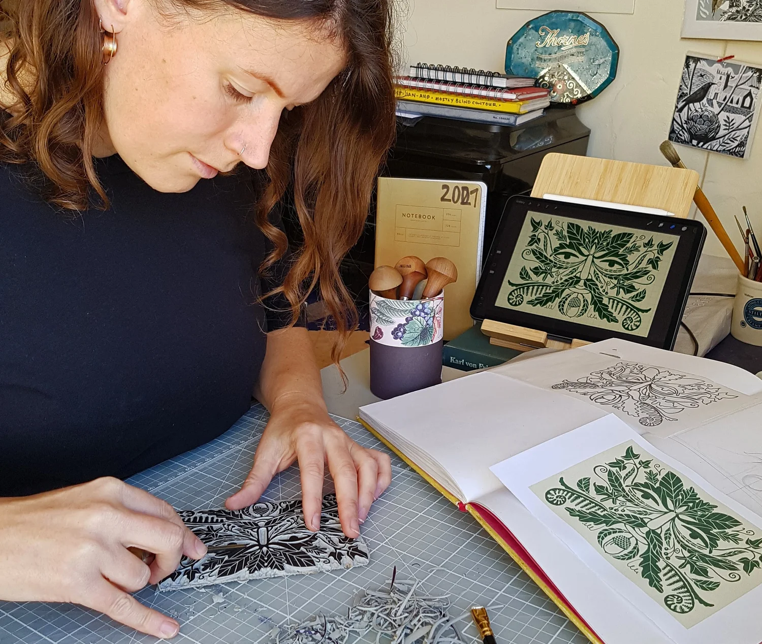 About 5 — Becca Thorne Illustration