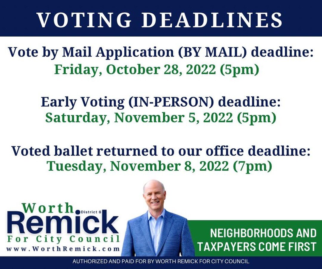 Worth Remick for City Council