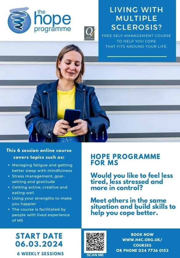 MS Hope programme — Beds and Northants MS Therapy Centre