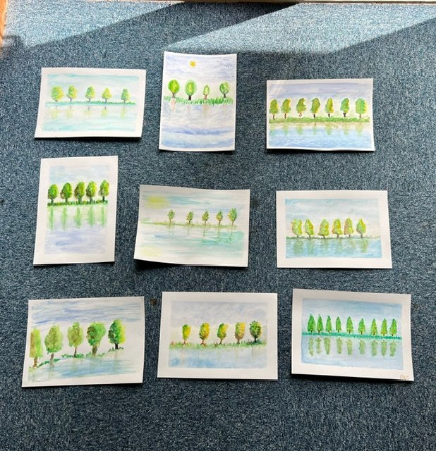 Art workshop with Komathy - landscapes — Beds and Northants MS Therapy ...