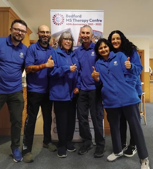 New uniforms! — Beds and Northants MS Therapy Centre