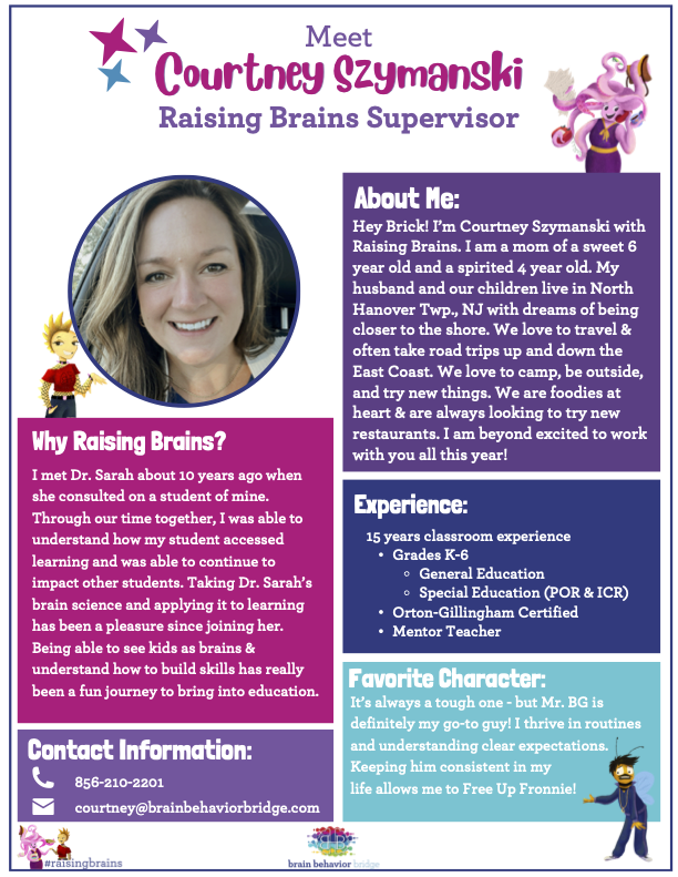 Intro to Raising Brains for Educators — Brain Behavior Bridge