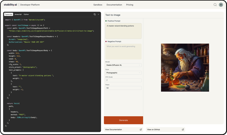 New Stability AI Developer Platform: Simplifying API Discovery and Accelerating Integration ...