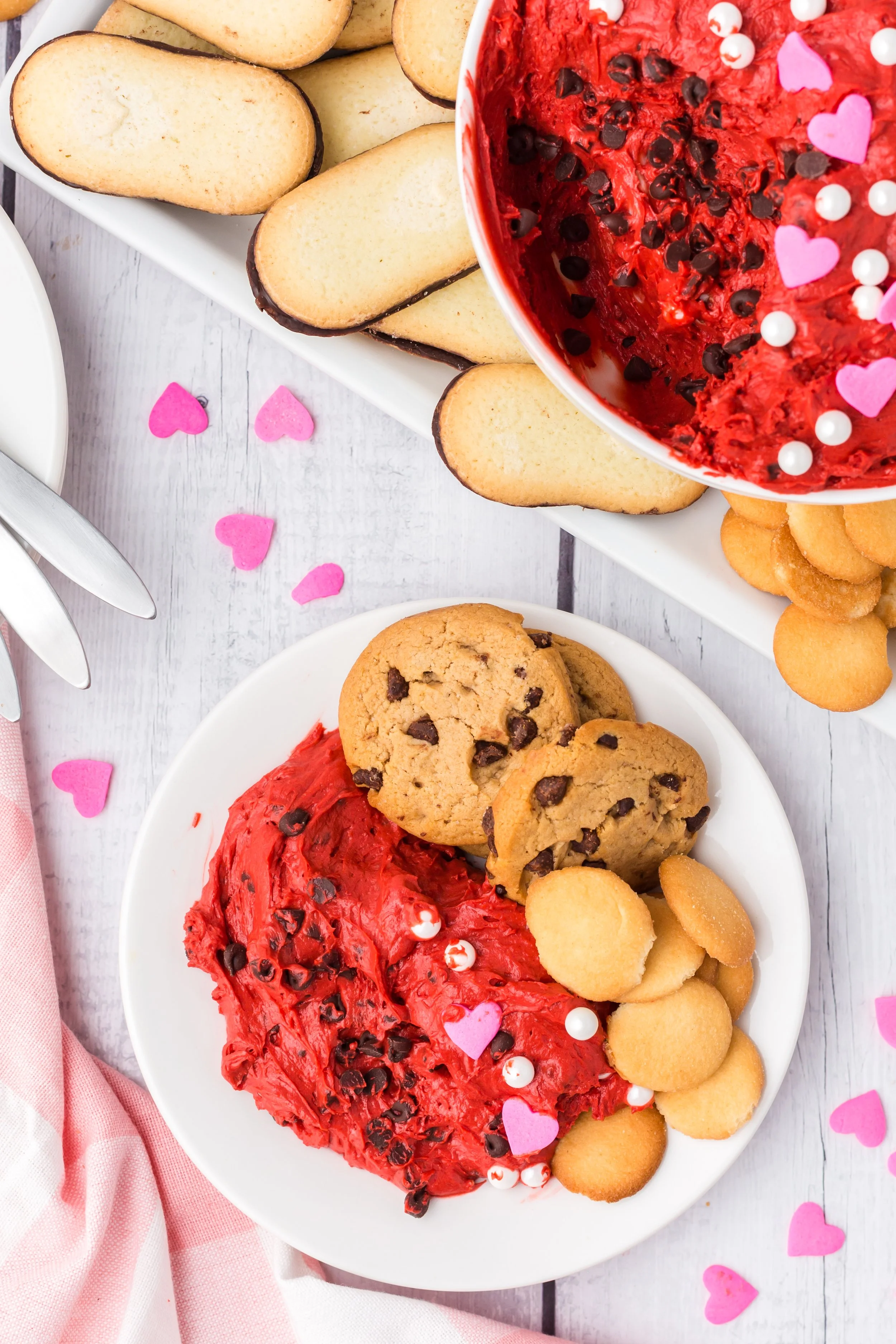Chocolate Chip Red Velvet Dip- Exclusive — May Feather Content Creations