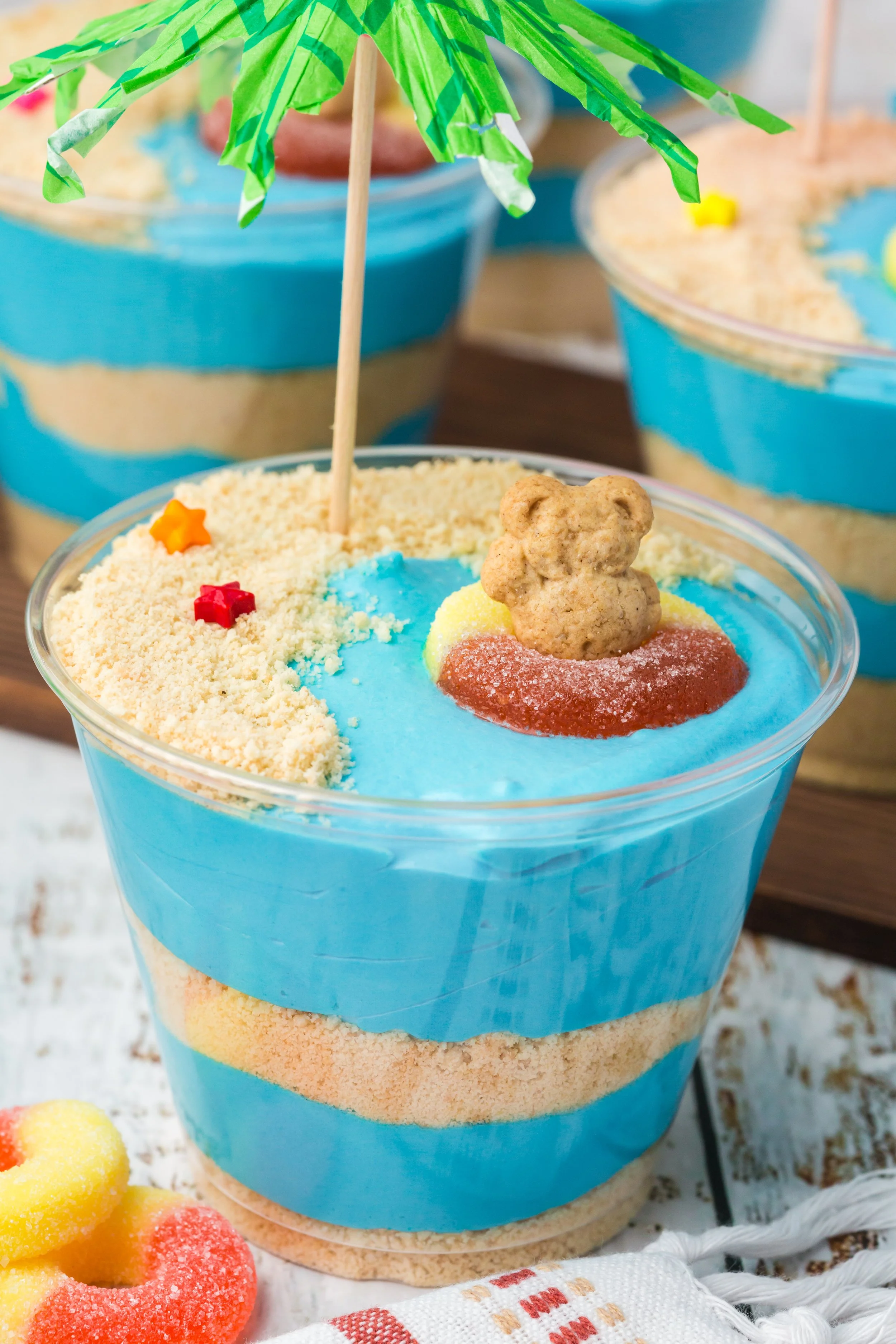 Beach Cheesecake Pudding Cups- Exclusive — May Feather Content Creations