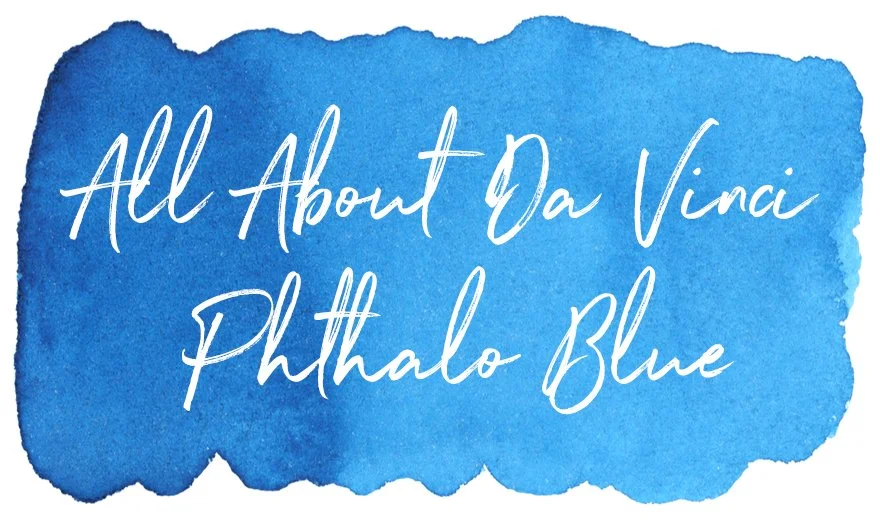 Spotlight on Da Vinci Phthalo Blue — Da Vinci Paints Blog