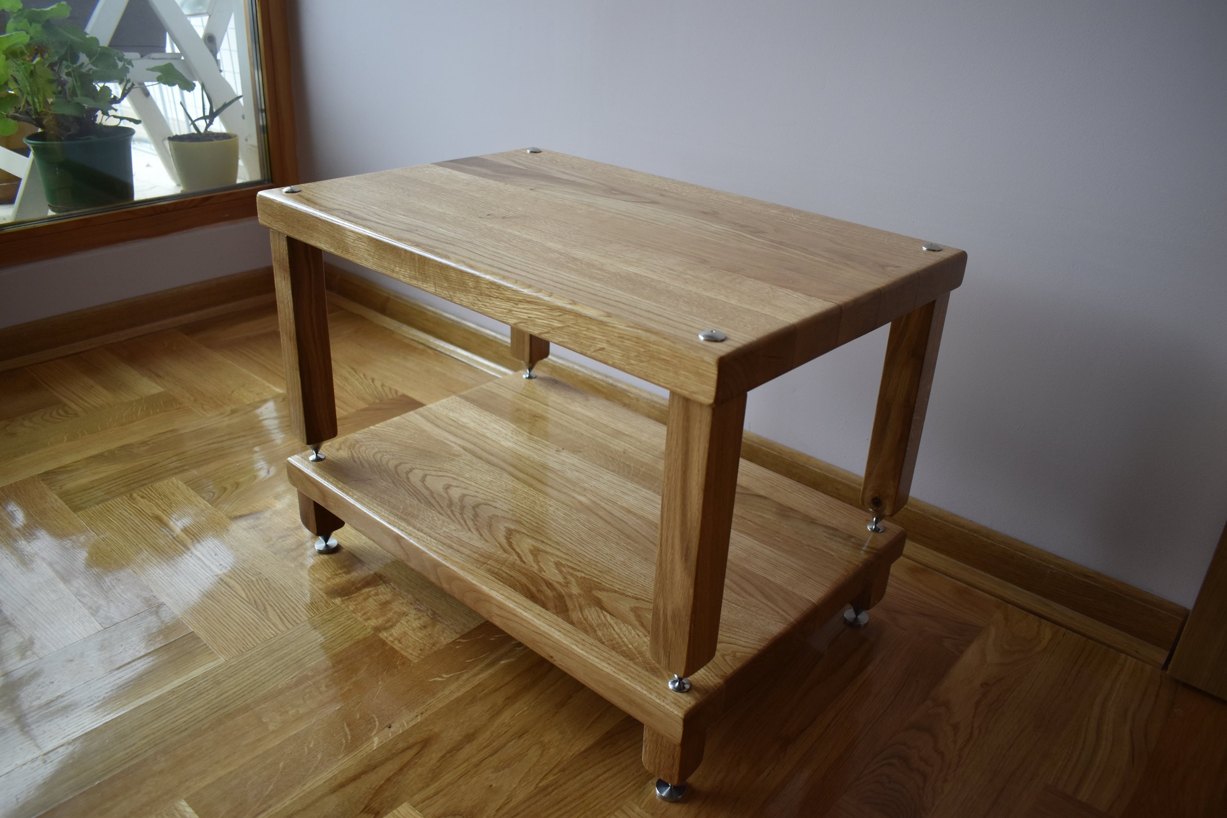 HiFi Rack MYRO | HANDMADE | NATURAL | AUTHENTIC