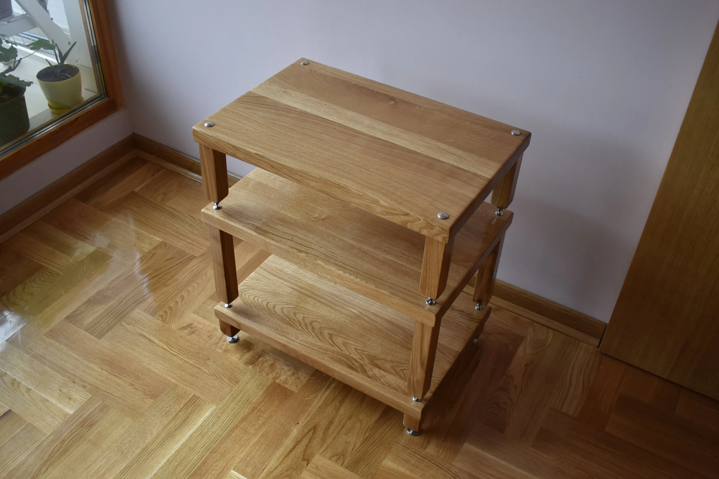 HiFi Rack MYRO | HANDMADE | NATURAL | AUTHENTIC