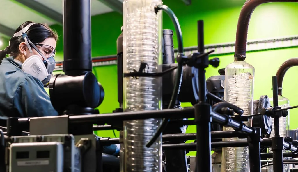 Biographite plant tour | CarbonScape — CarbonScape Ltd