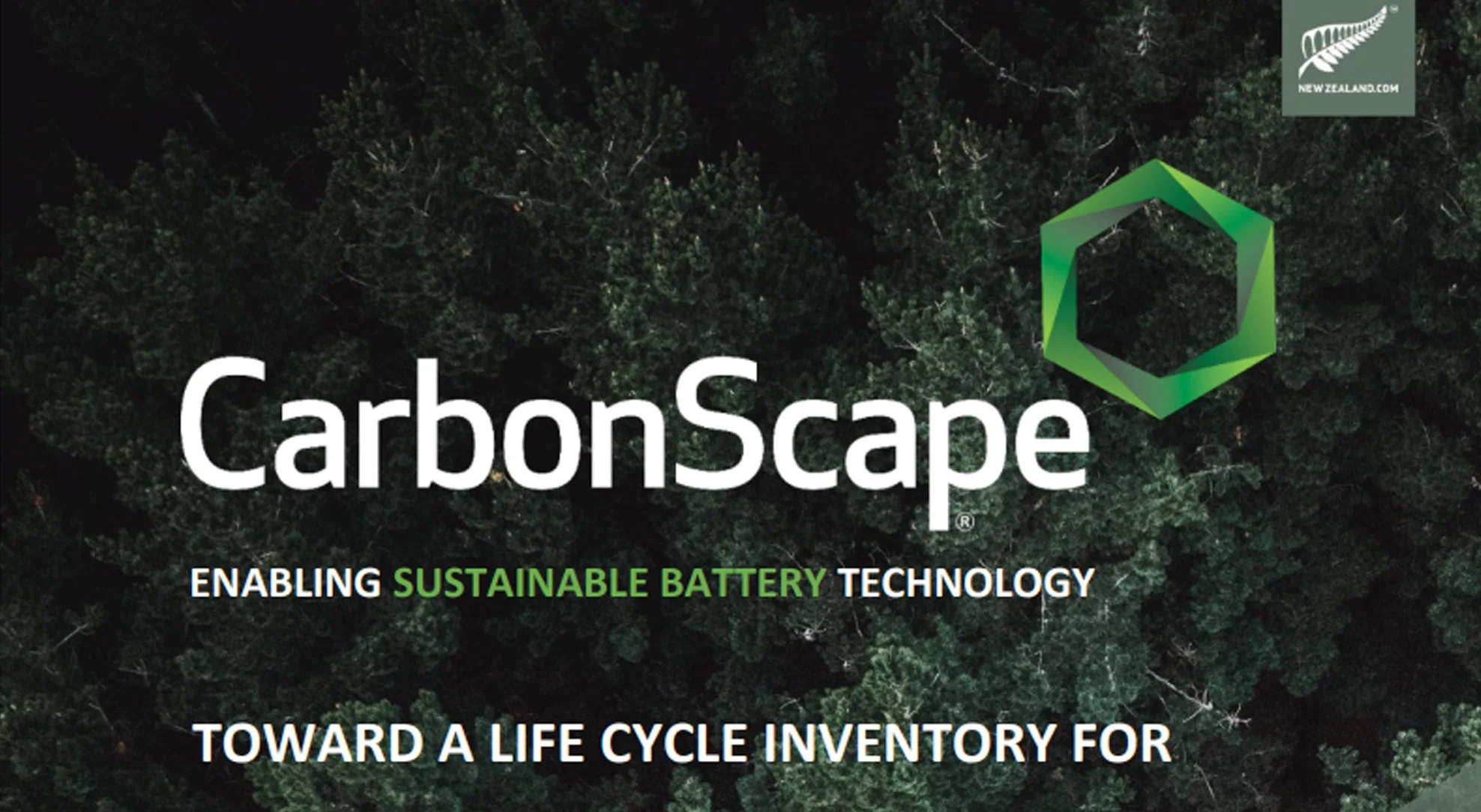 See the latest industry news and videos | CarbonScape — CarbonScape Ltd