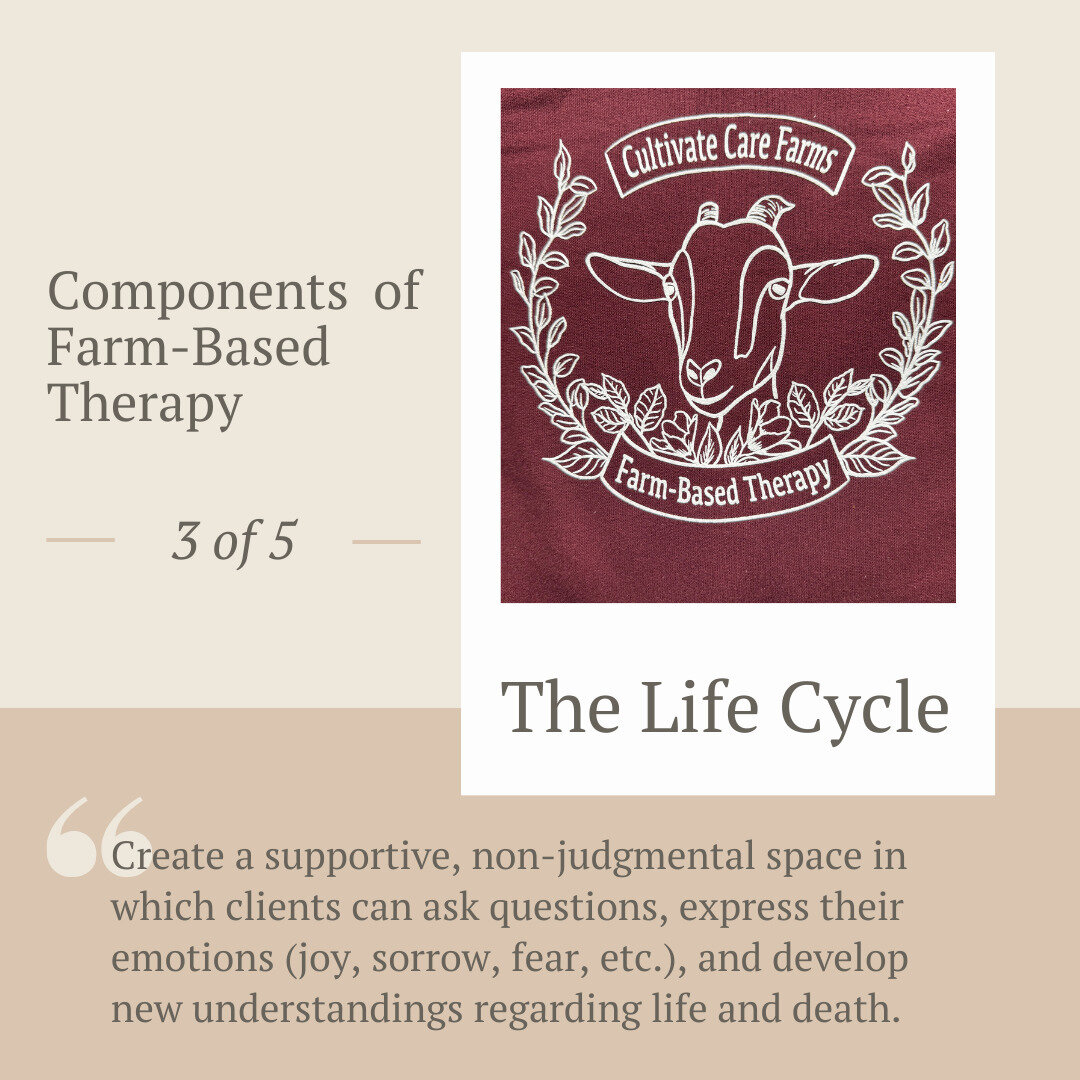 Cultivate Care Farms- Farm-Based Therapy