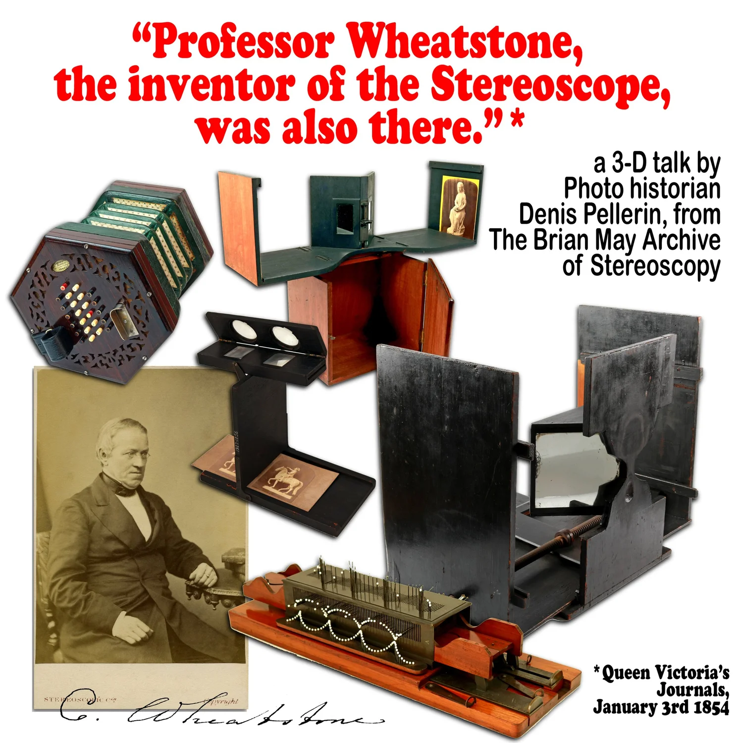 Celebrating Charles Wheatstone in glorious 3D — Museum of Gloucester