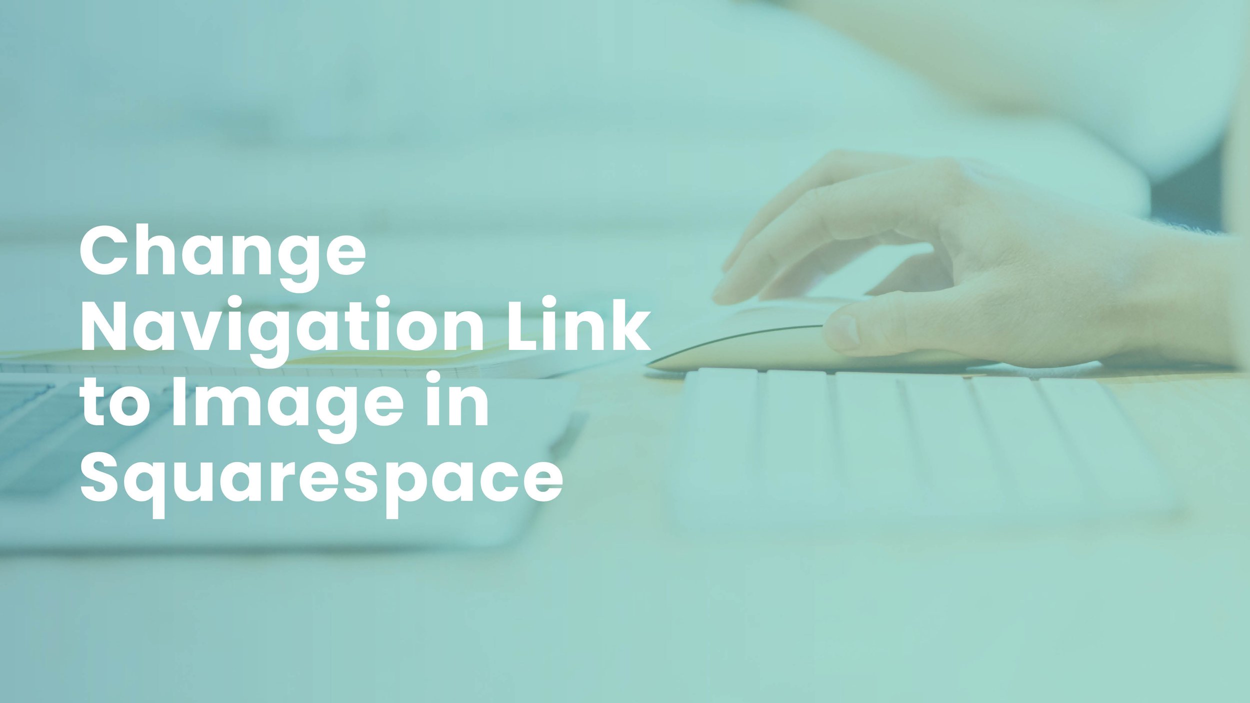 How to Change a Navigation Link to an Image