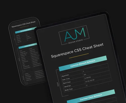 Squarespace CSS Cheat Sheet for Selectors and ID Finder