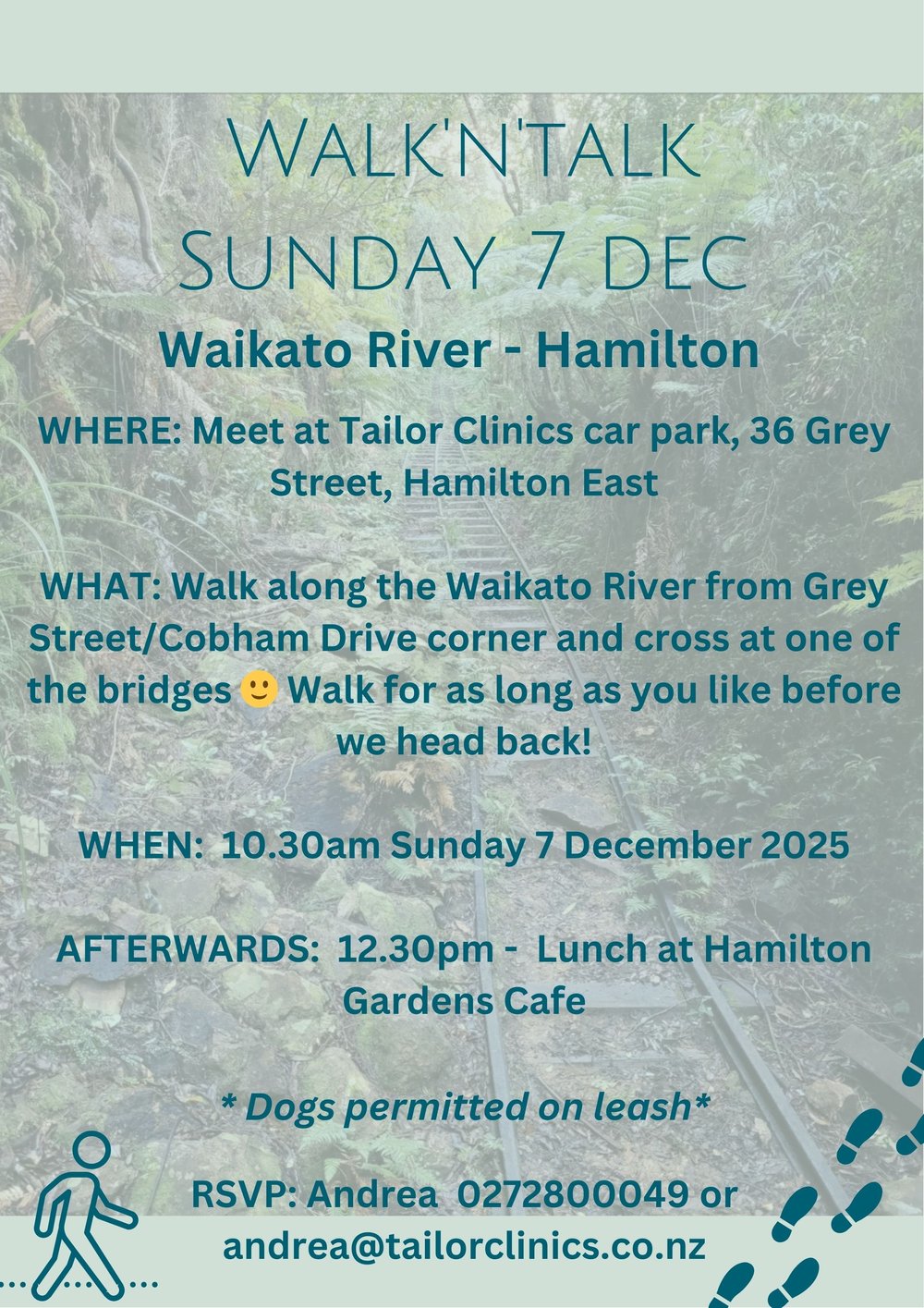 WALK ‘n’ TALK | Tailor Clinics