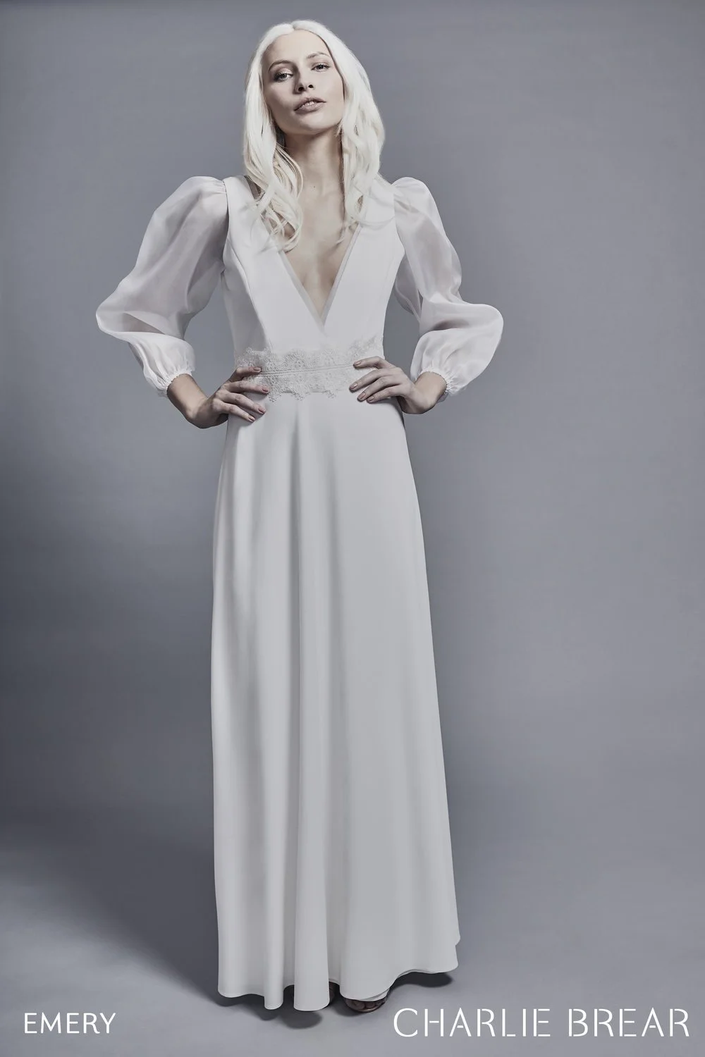 Charlie Brear's Nineties Inspired 'Freedom in Love' Wedding Dress ...