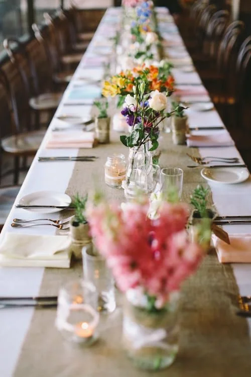 12 Beautiful Ways to Decorate Long Tables — Luxury Weddings UK