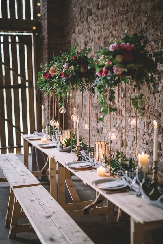 12 Beautiful Ways to Decorate Long Tables — Luxury Weddings UK