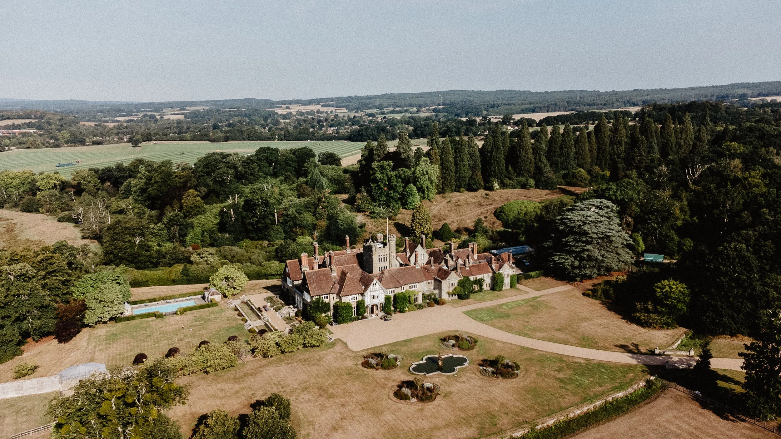 Amy and Giles’ Elegant, English Countryside Wedding at Cowdray House ...