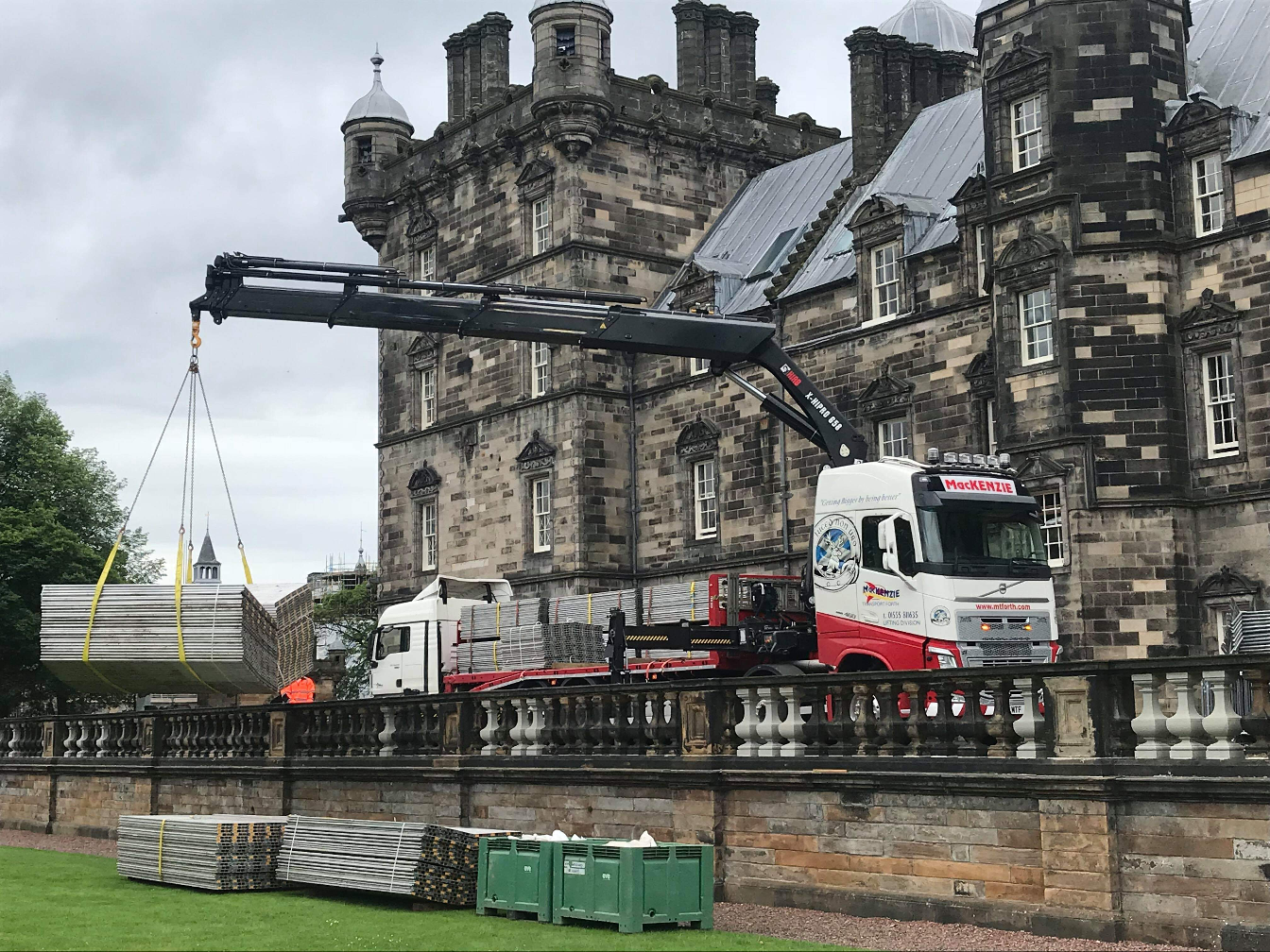 Trackway transport and installation services — MacKenzie Transport