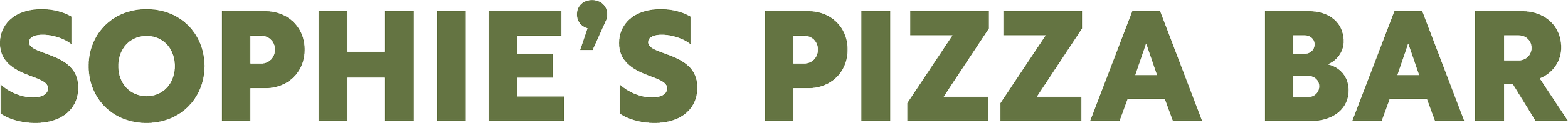 Sophie's Pizza Bar