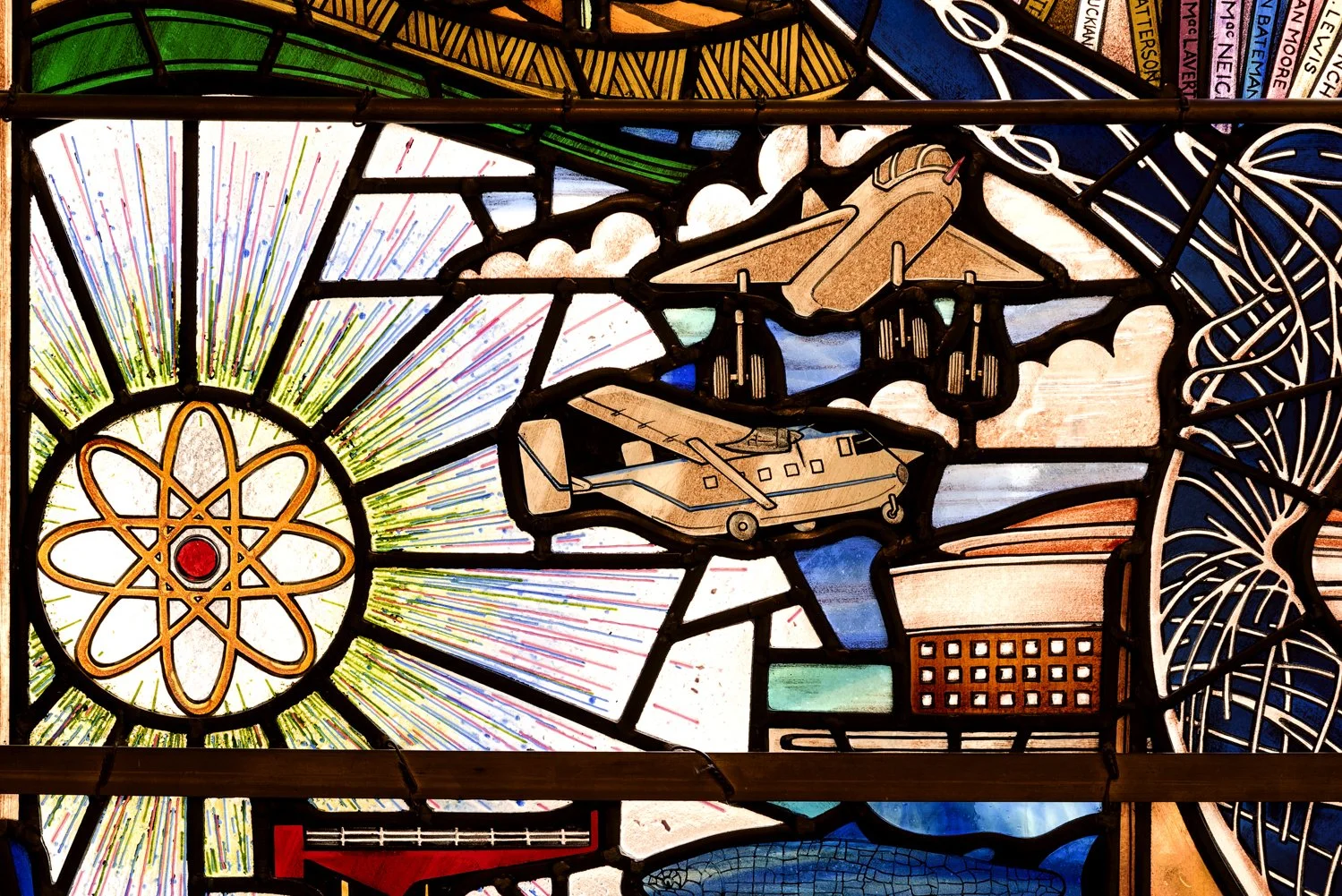 Stained glass for public buildings by Ann Smyth, NI — Stained glass ...