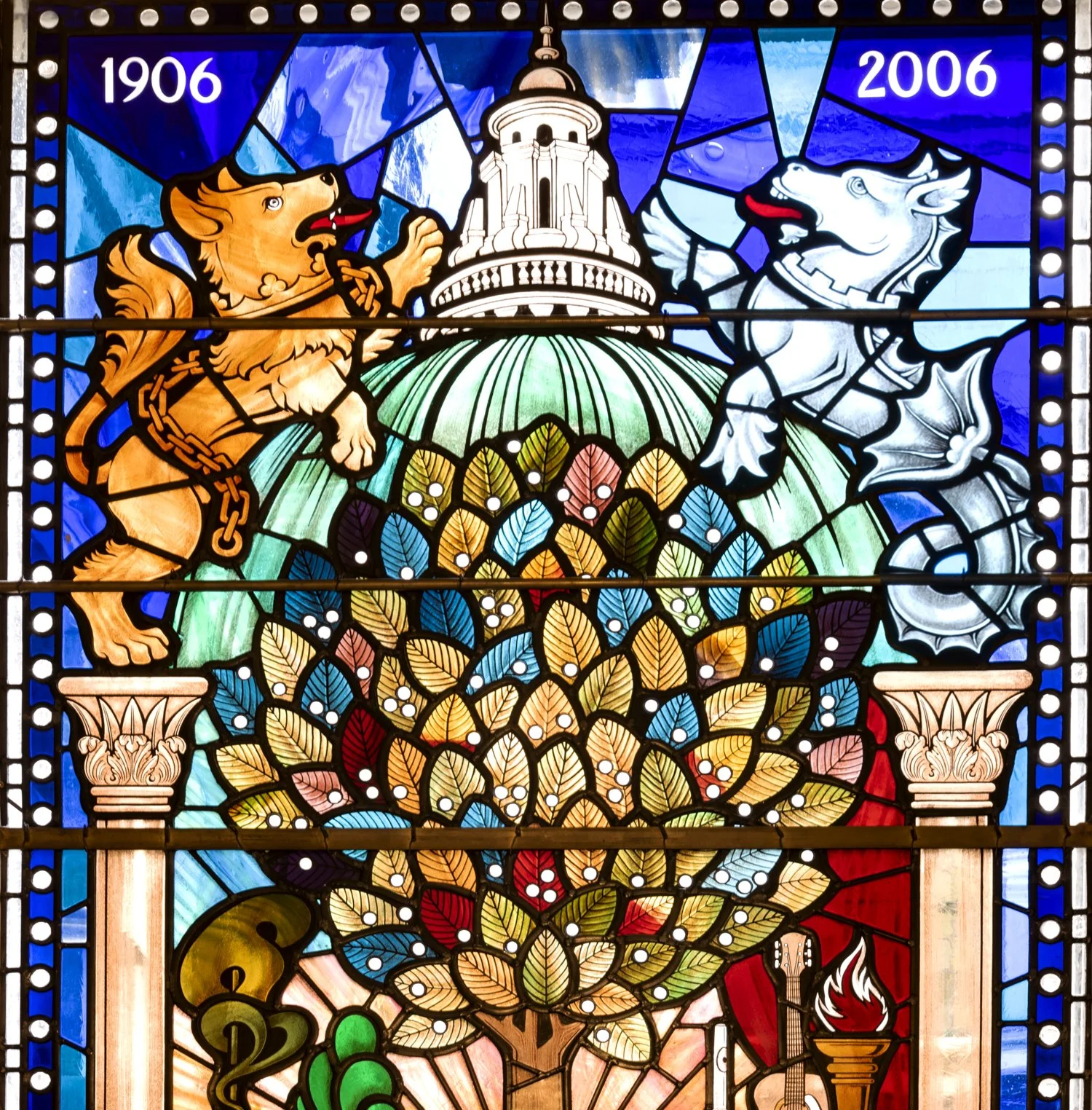 Stained glass for public buildings by Ann Smyth, NI — Stained glass ...
