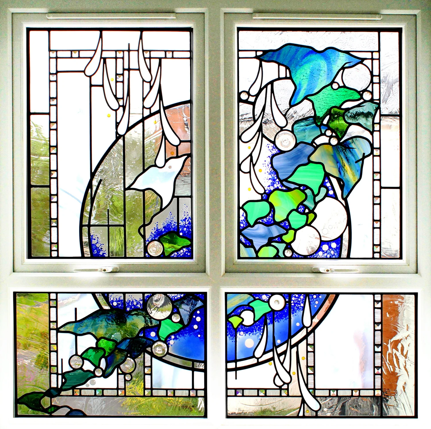 Stained glass for public buildings by Ann Smyth, NI — Stained glass ...