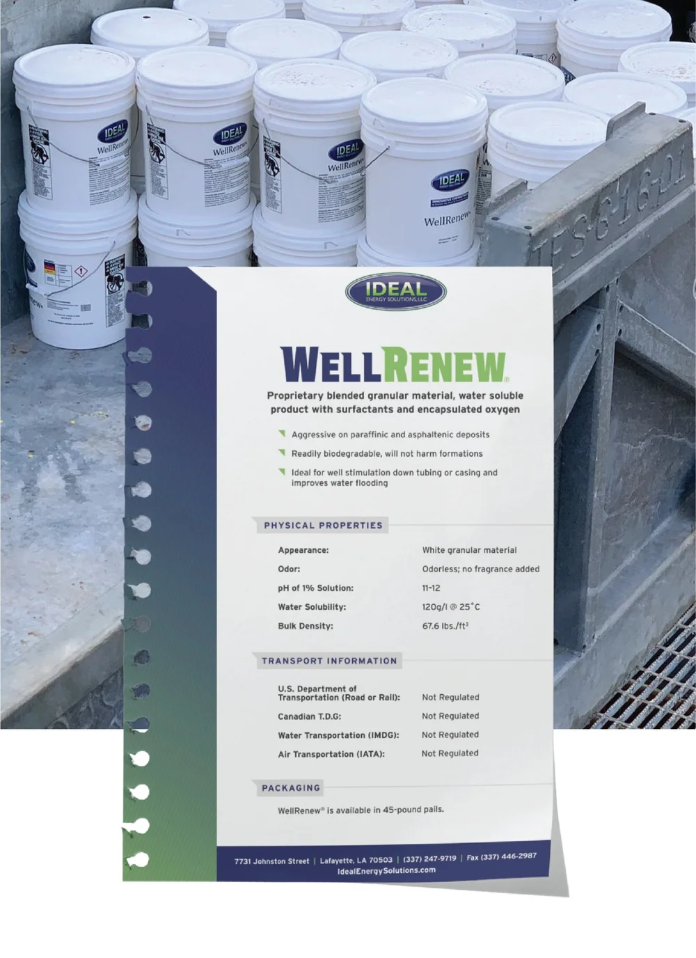 WellRenew® | Effective Wellbore Chemical Remediation — Ideal Energy ...
