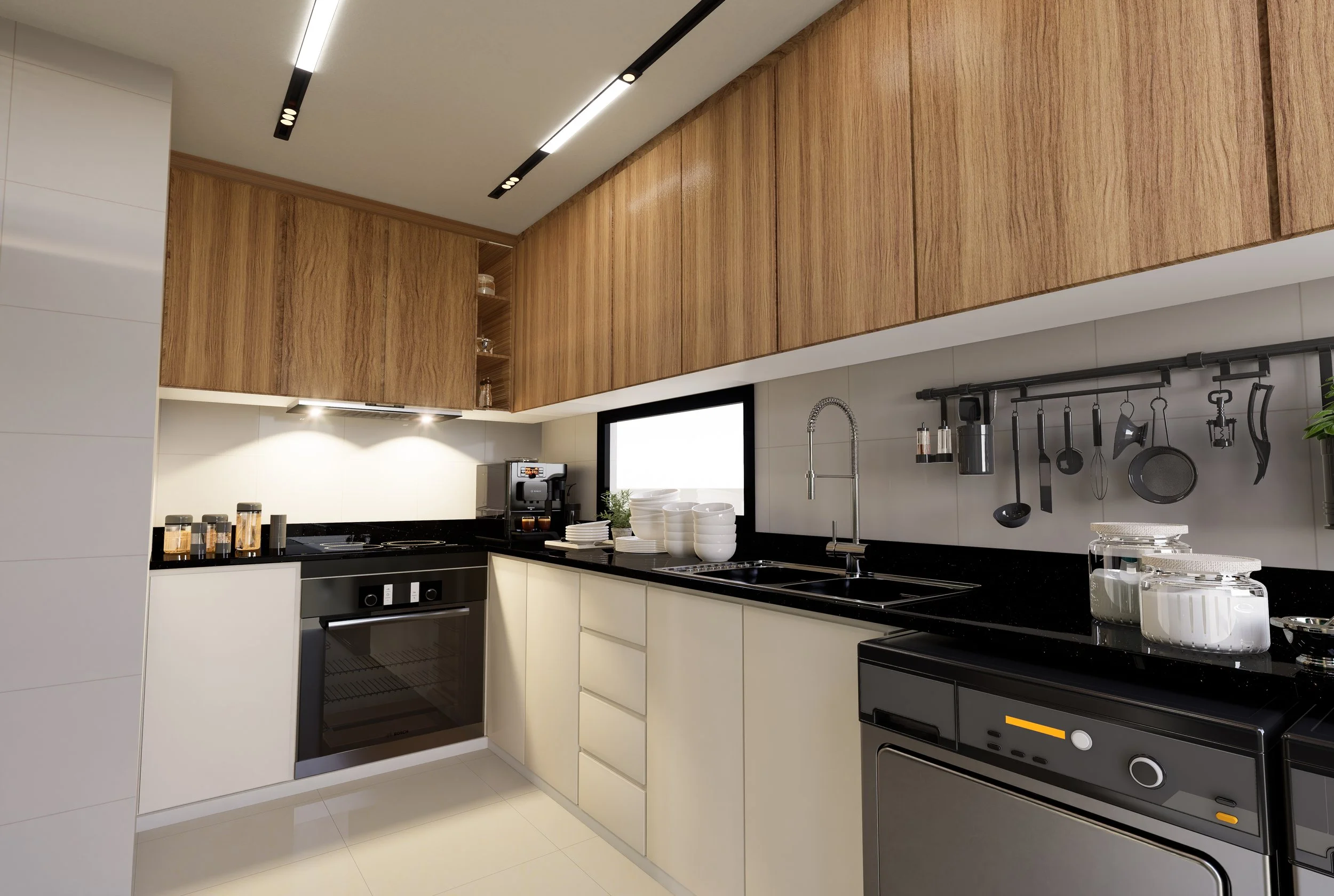 KITCHEN RENOVATION IN REEM ISLAND — LQ Interiors, Design & Arts