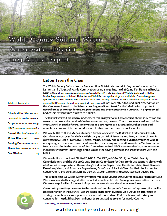 2024 Annual Report Now Available Online — Waldo County Soil & Water ...