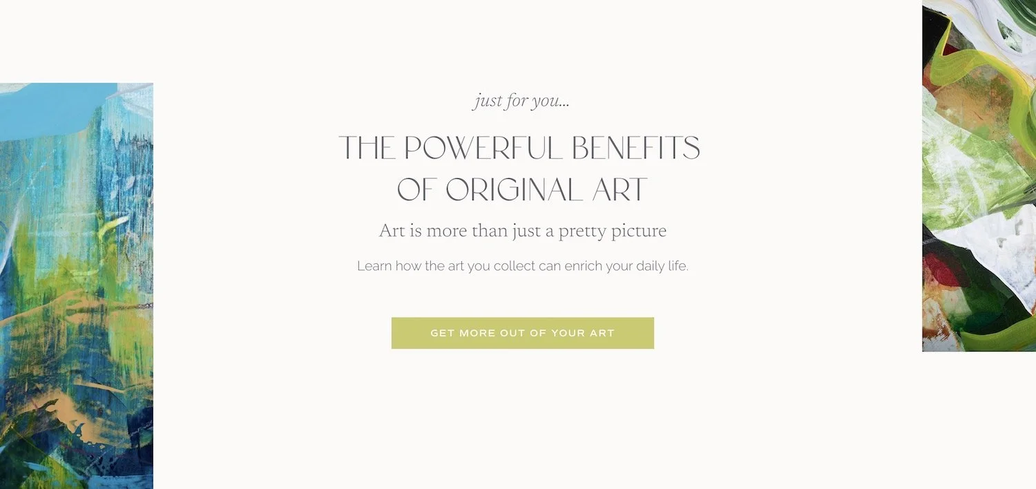 Artist Website Design Inspiration — Mariana Durst Studio | Brand ...