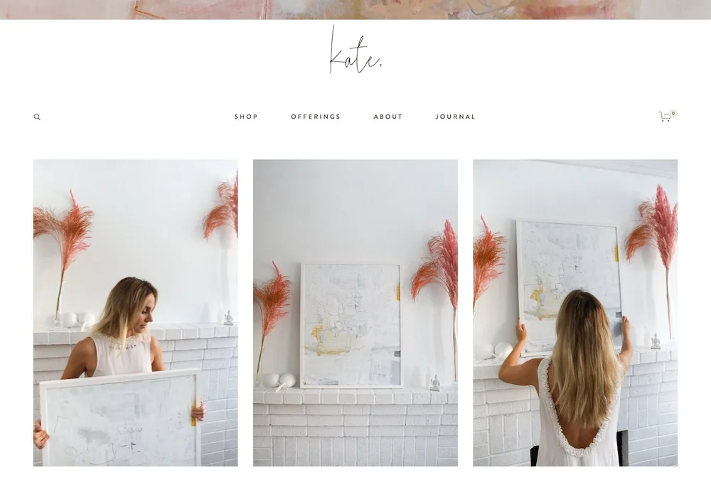 Artist Website Design Inspiration