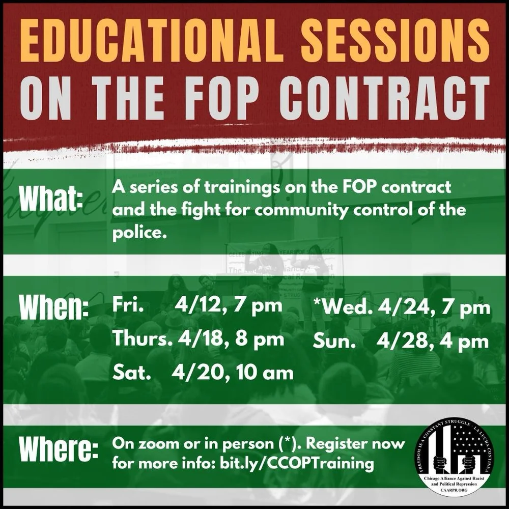 Stop Police Crimes ECPS — Chicago Alliance Against Racist and Political ...