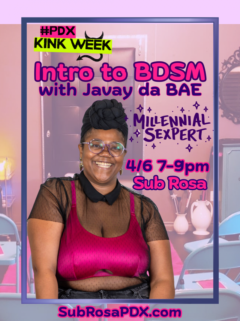 Intro to BDSM with Javay da BAE — Queer Social Club