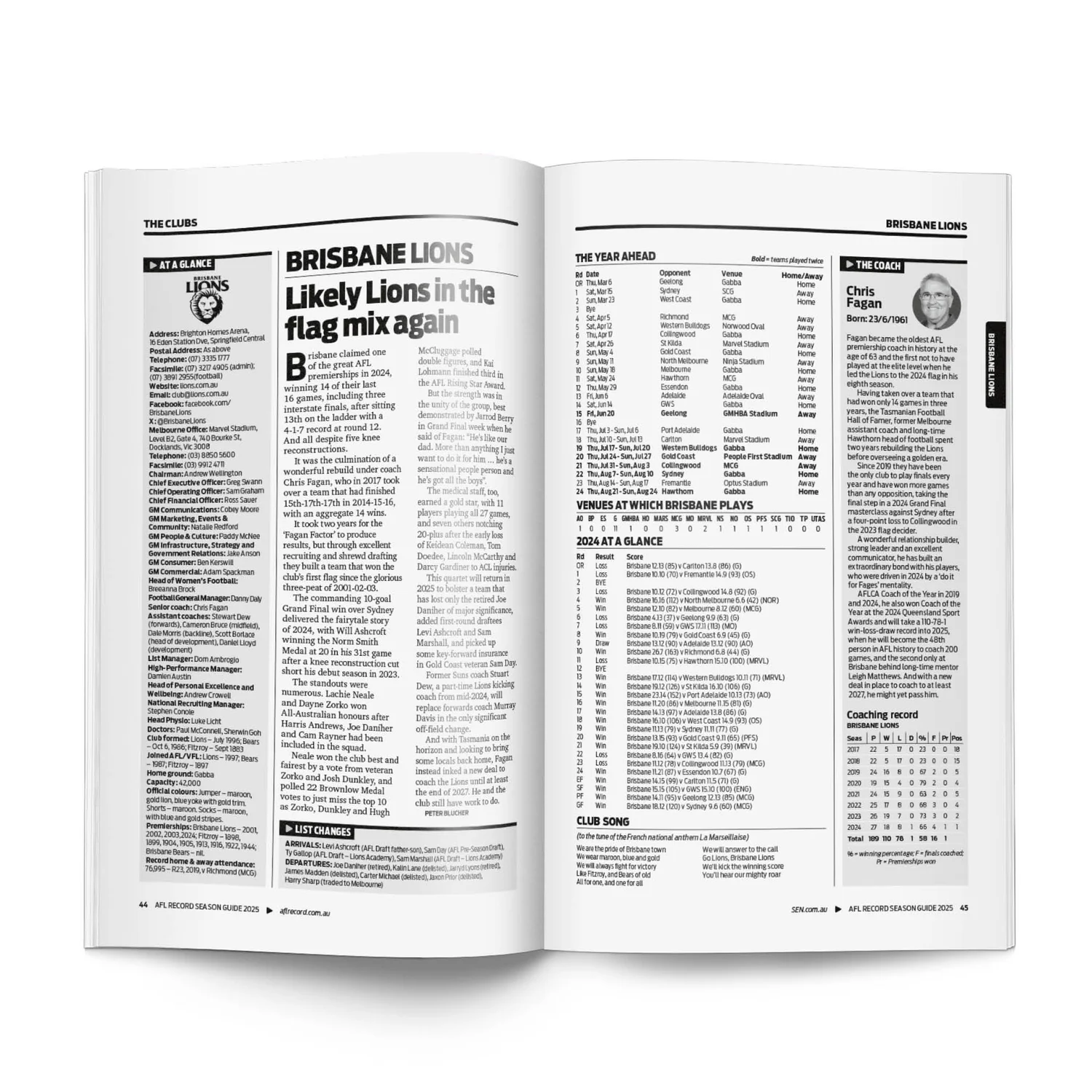 Special Editions — Records — AFL Record
