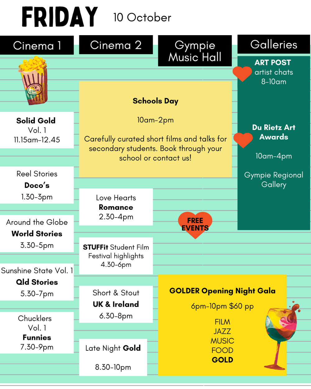 2025 Program — Heart of Gold International Short Film Festival