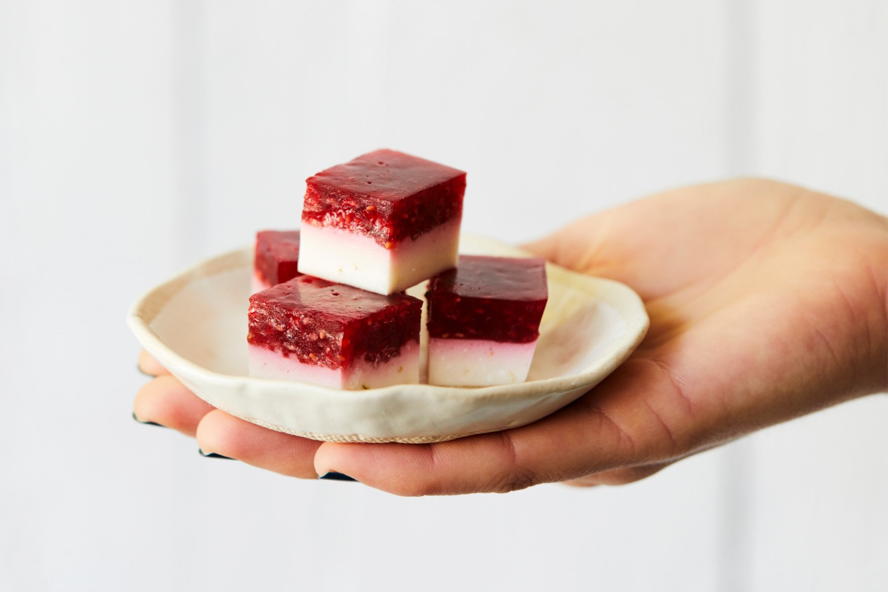 Raspberry & Coconut GummY SQUARES — Thankfully Nourished