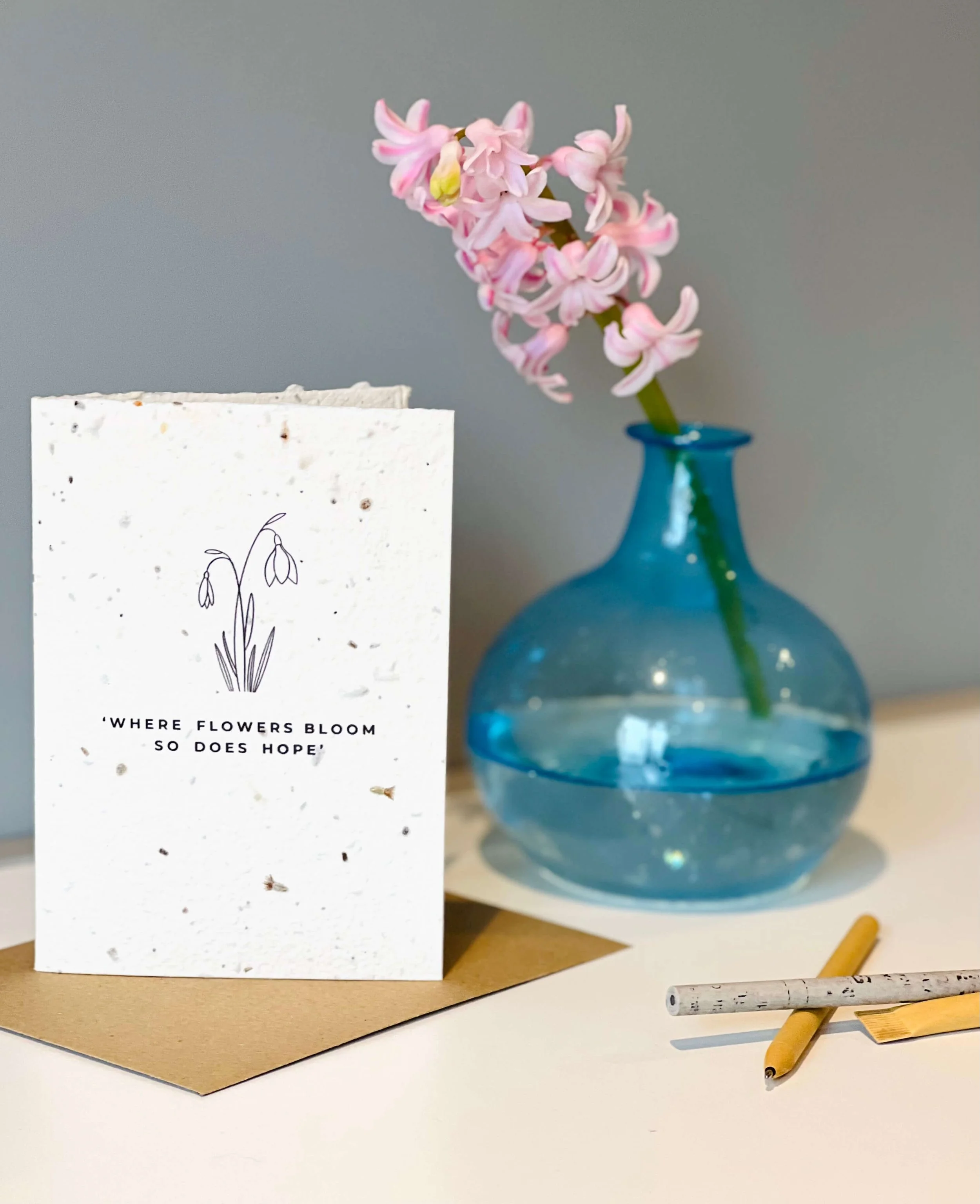 Where Flowers Bloom - Plantable Card — Latitude 50 Living