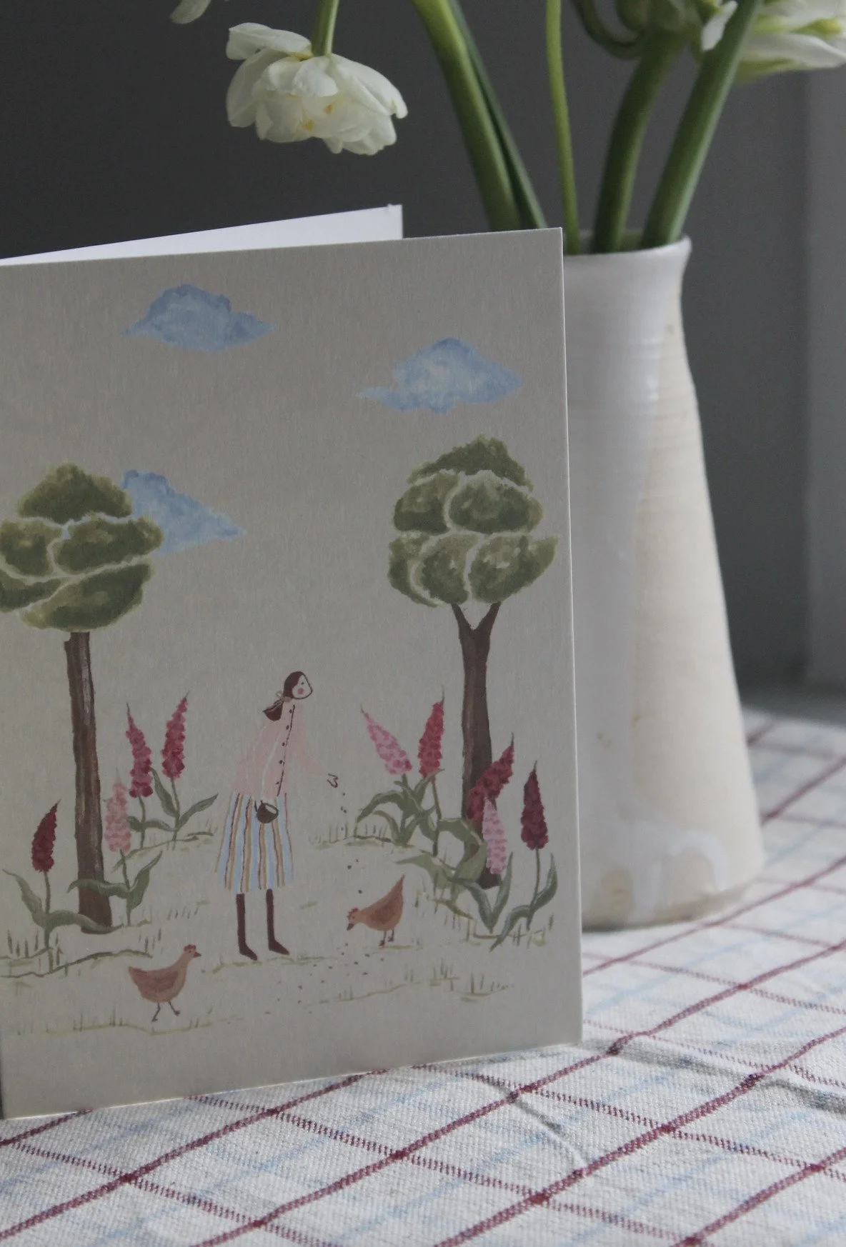 Summer Mornings - Greeting Card (A6) ~ Harriet Watson — Latitude 50 Living