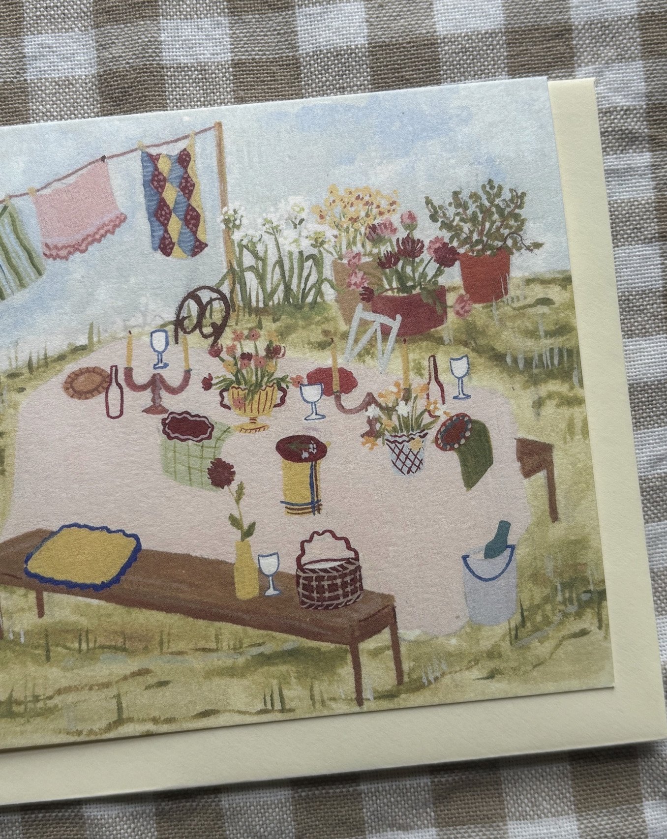 Summer Hosting - Greeting Card (A6) ~ Harriet Watson — Latitude 50 Living