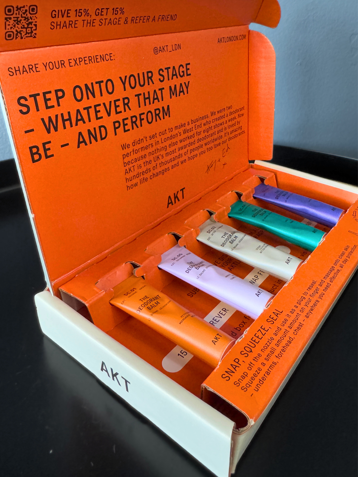 AKT London - Health & Beauty Sample Packaging Project — Odillo