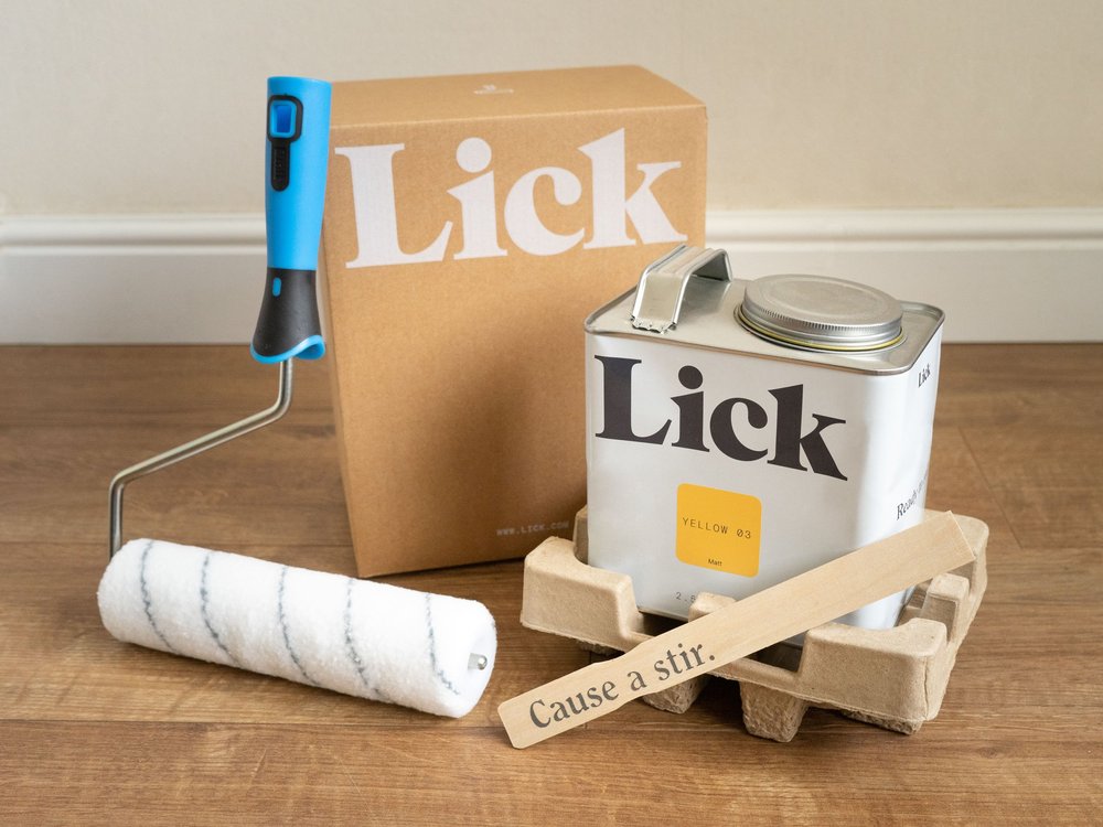 Lick Paint Packaging — Odillo