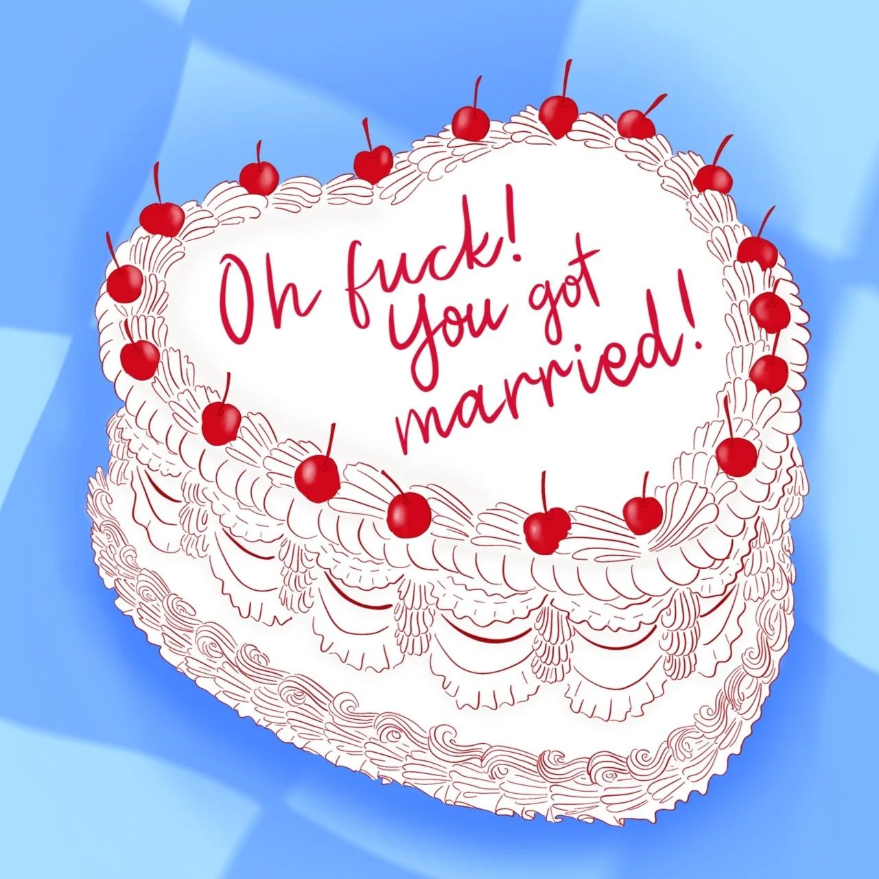 Rude Cookies: Retro Cakes and Custom Cookies made in Glasgow