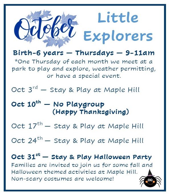 Upcoming Events — Maple Hill Baptist Church
