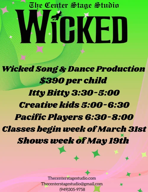 MUSICAL THEATER — The Center Stage Studio