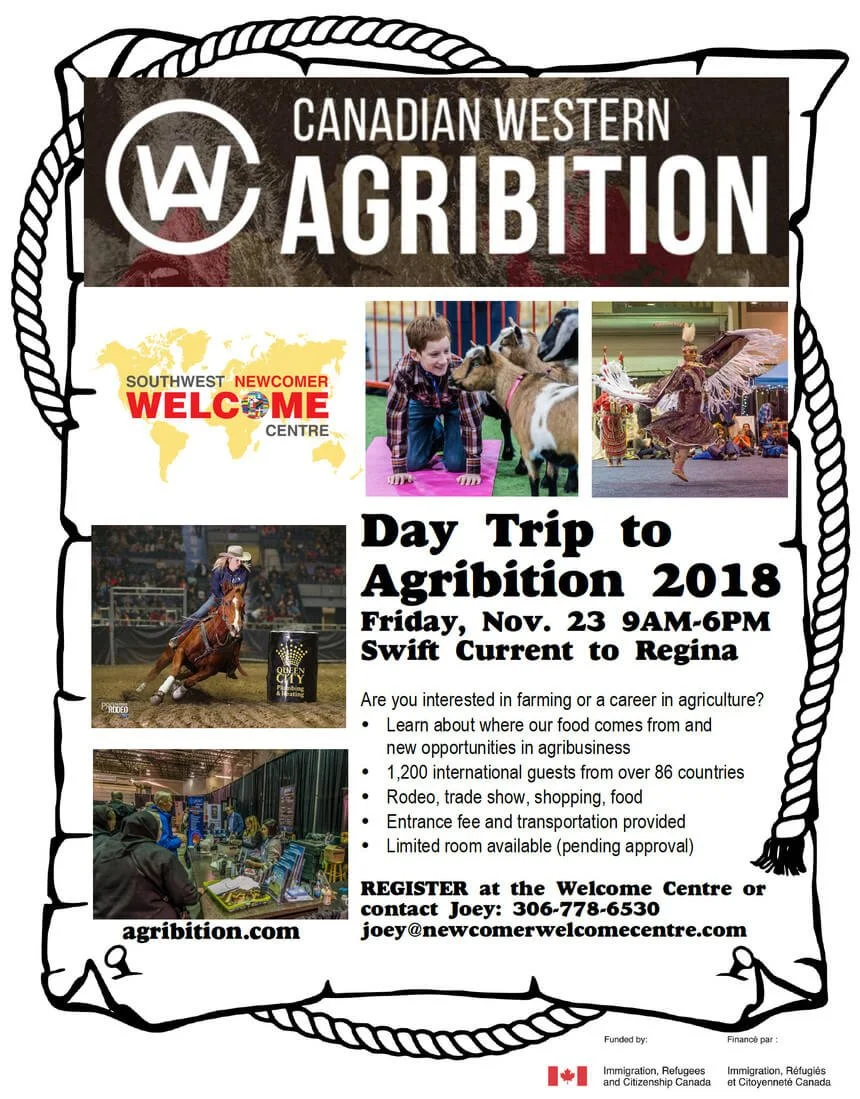 Day Trip to Agribition | Southwest Newcomer Welcome Centre