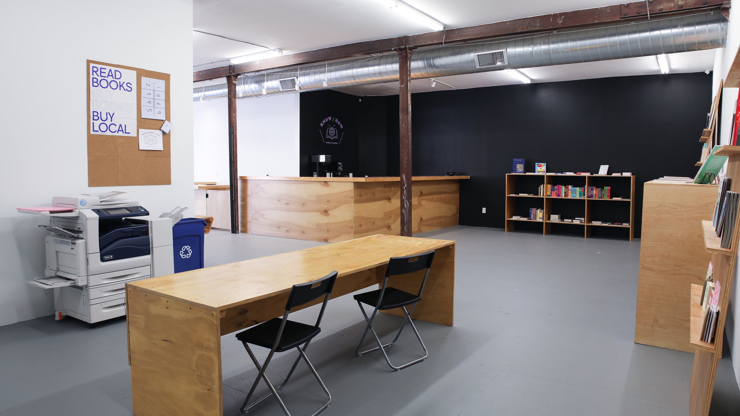 KNOW/HOW Books + Print Now Open — The Luminary