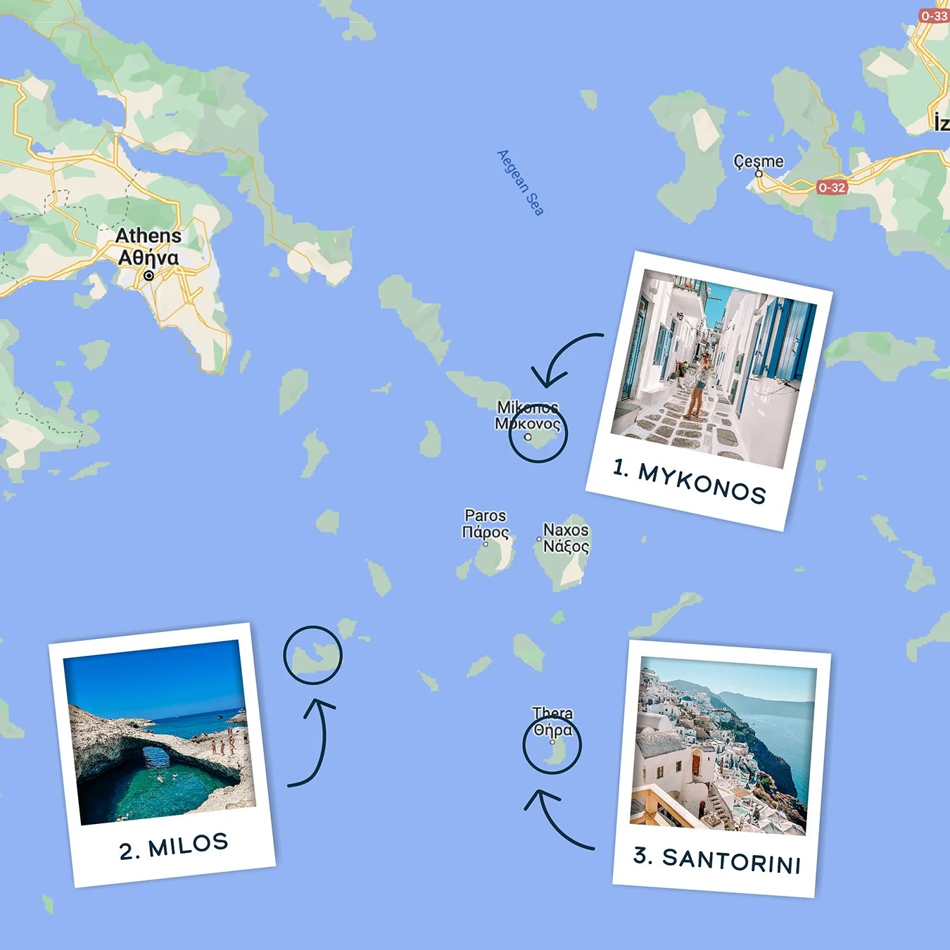 10 Day Greek Island Honeymoon Itinerary — Rockfish Design Studio